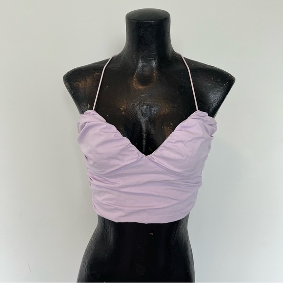 Princess Polly | Tops | Pastel Purple Halter Top | Poshmark
